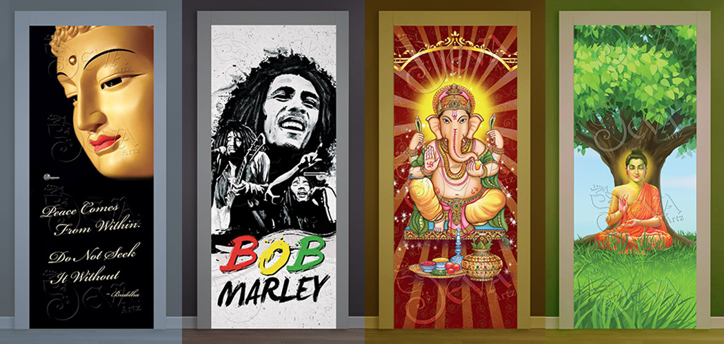 Door Sticker for HDB Bomb Shelter Door - Fully Customisable in Singapore