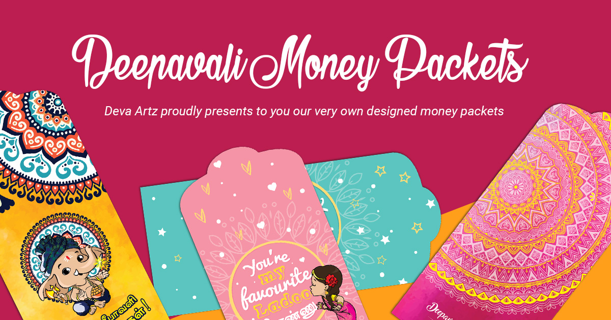 Deepavali Money Packets In Singapore - Custom Designed