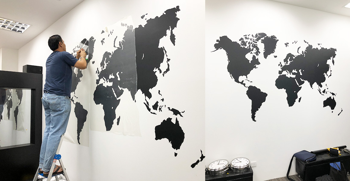 Large Format Stickers Printing Service in Singapore