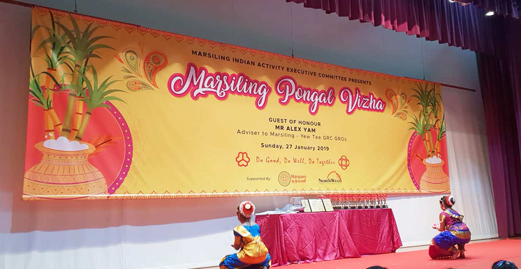 Stage Backdrops Singapore - Custom Design, Print, Install & Dismantle