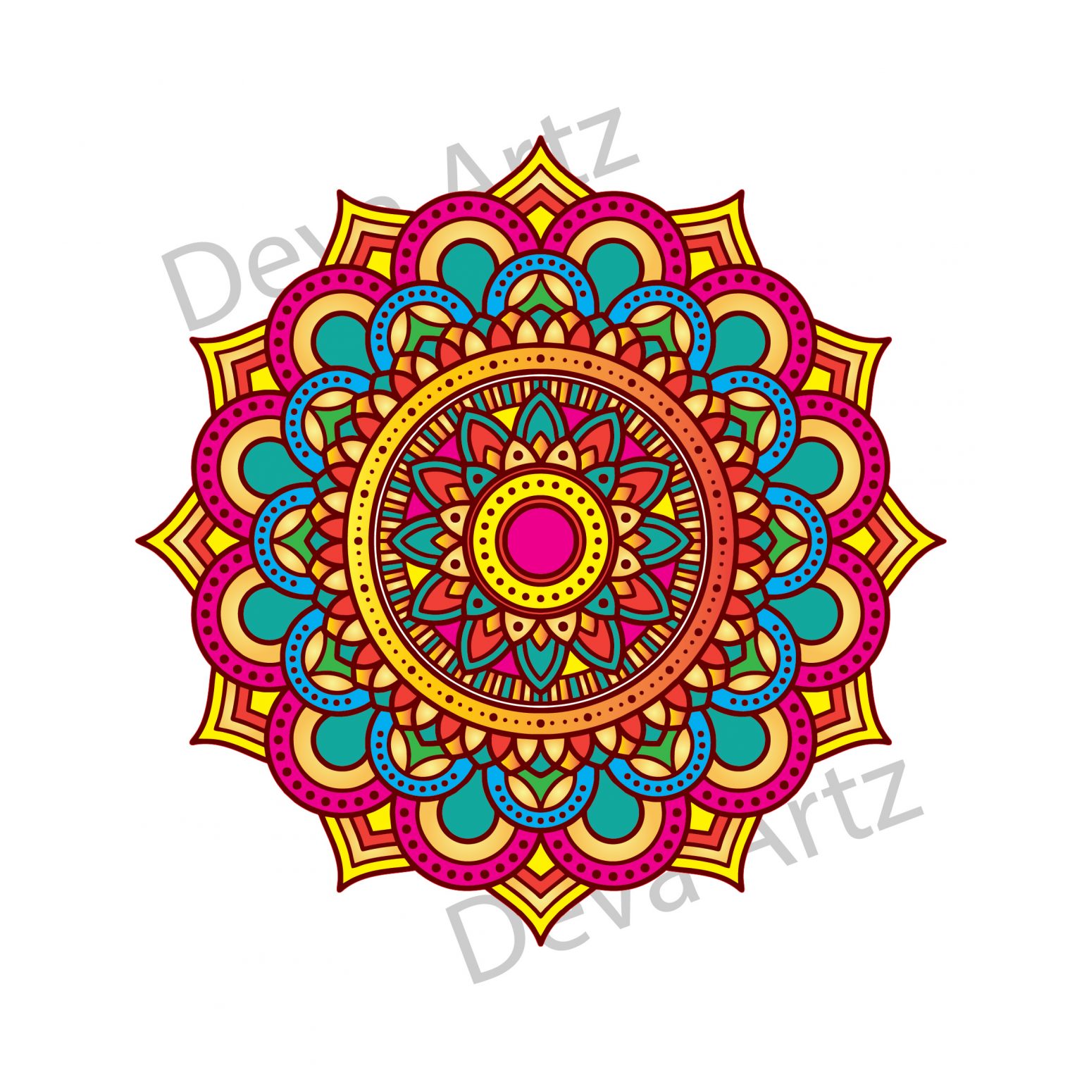 Kolam Stickers in Singapore - Customisable and resizable.