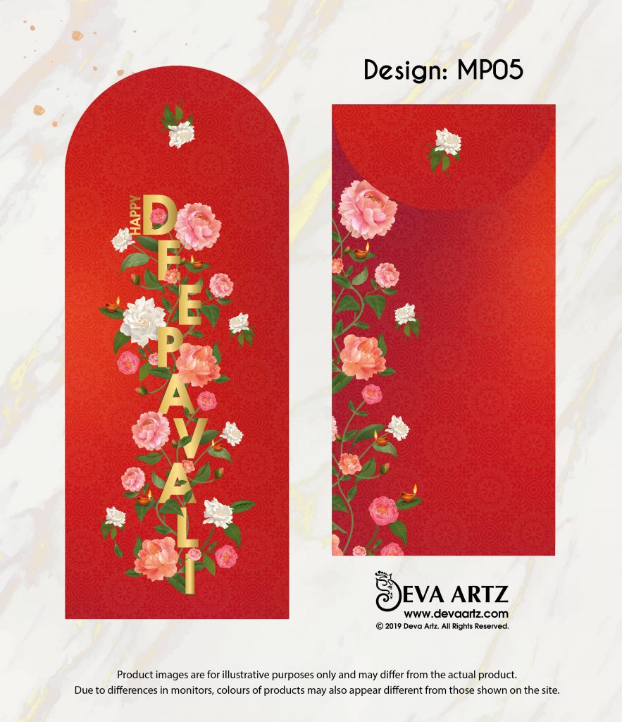 Deepavali Money Packets In Singapore - Customised designs