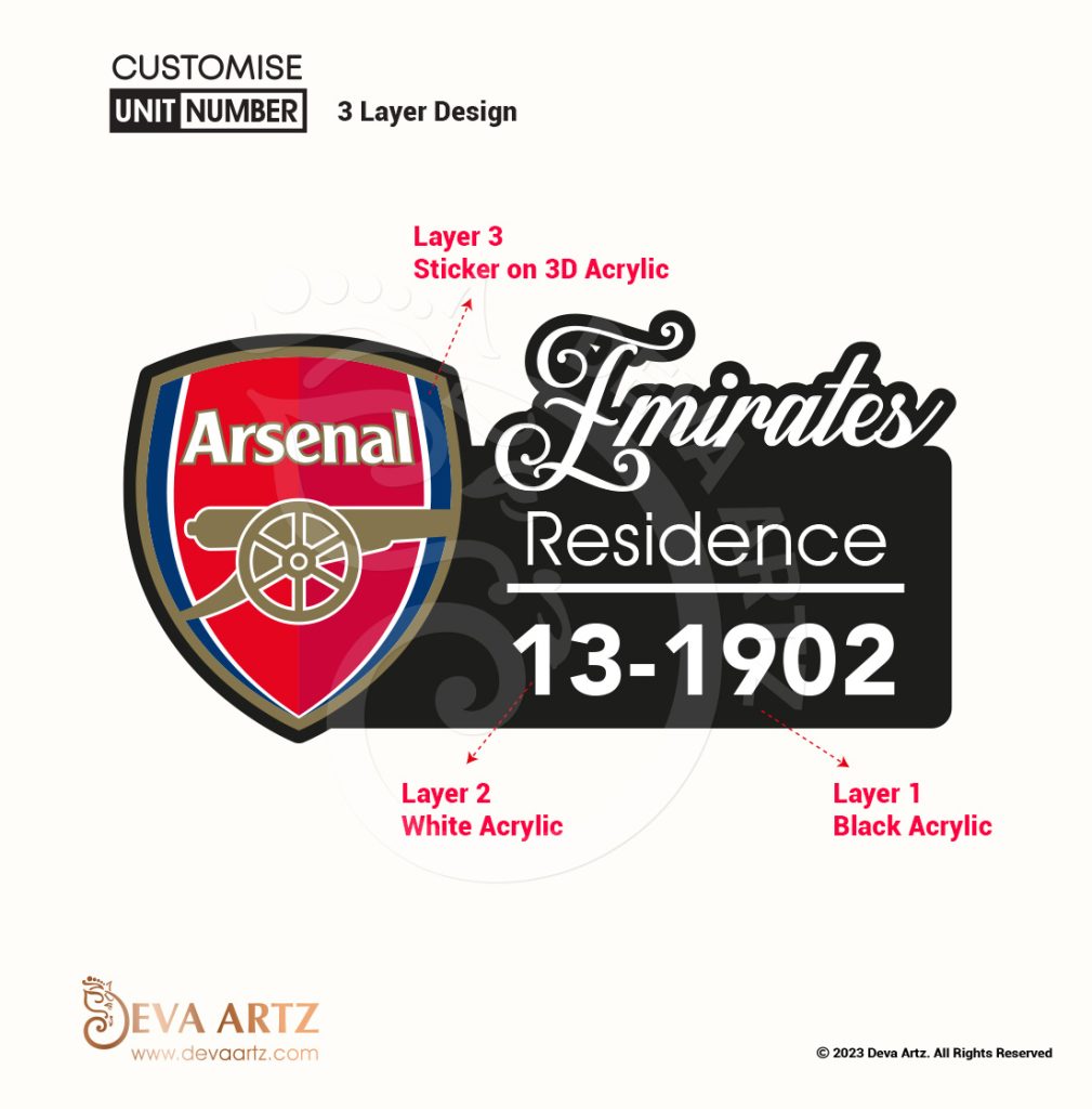 Emirates Design - Home Unit Number